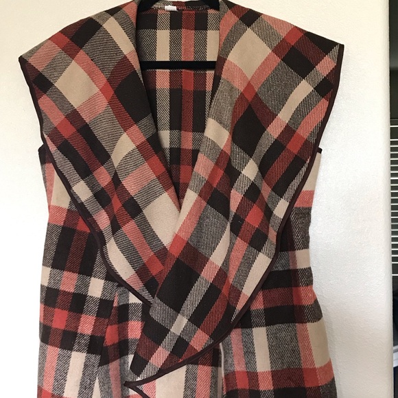 Jackets & Coats | Plaid Wrap | Poshmark